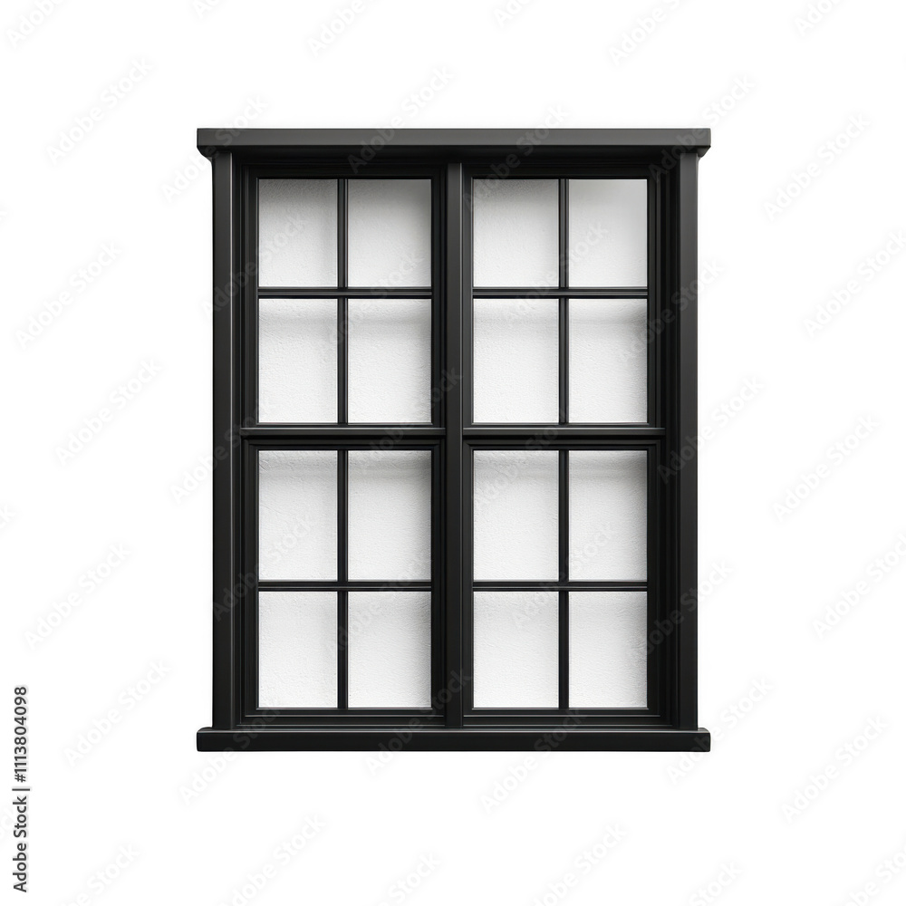 Black icon of Window icon png Minimalist flat icon, vector logo style ...