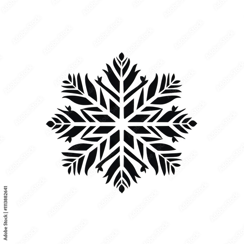Black Snow icon png Minimalist flat icon, vector logo style sign ...