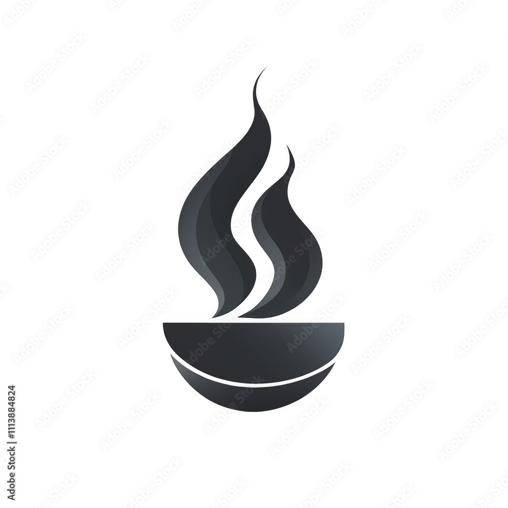 Black Stream icon png Minimalist flat icon, vector logo style sign ...
