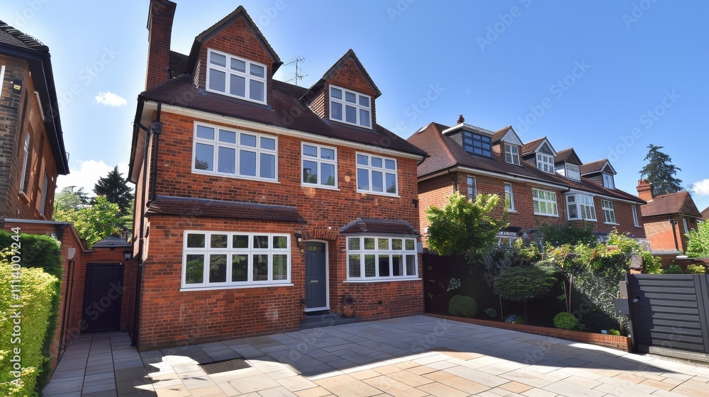 Stylish annexe house extension in the uk featuring modern home ...