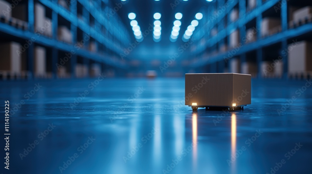 warehouse Logistics and Supply Chain Networks Automated guided vehicles ...