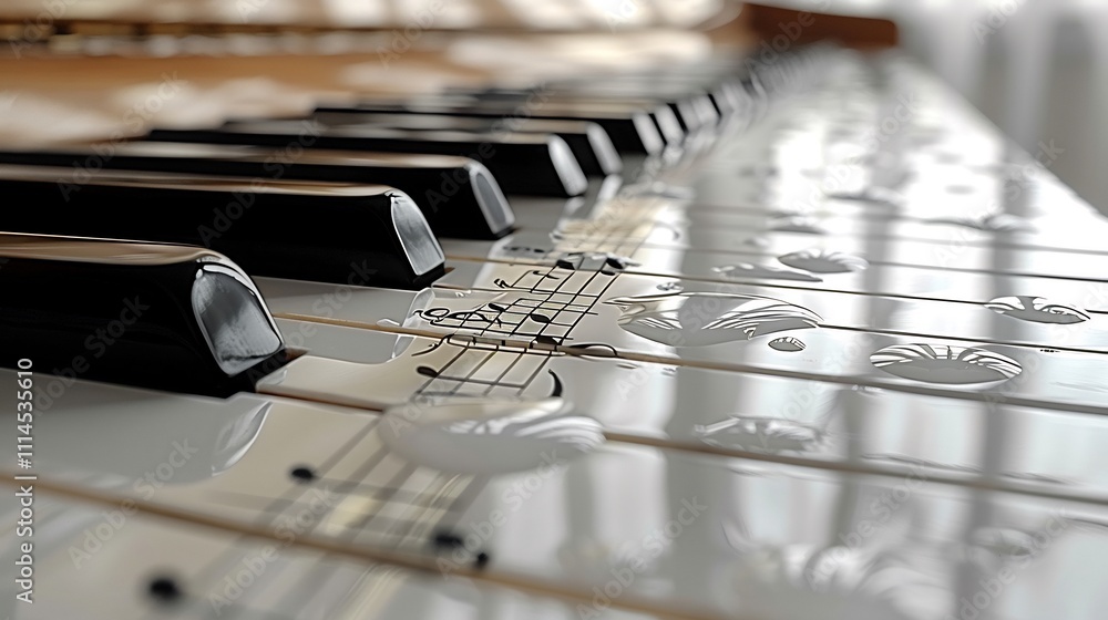 Diagram showing relationship between major minor scales with examples ...