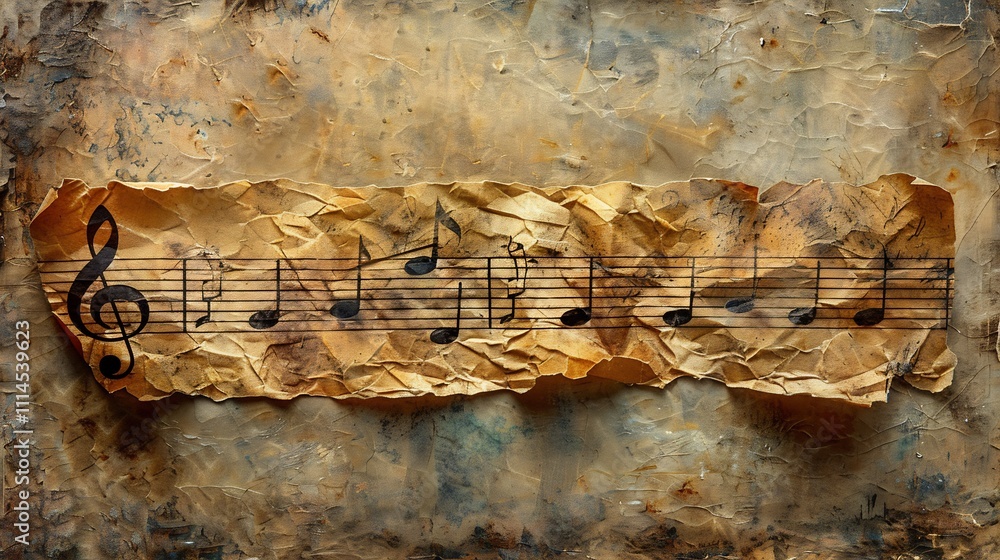 Educational image showing anatomy of musical staff with explanations of ...