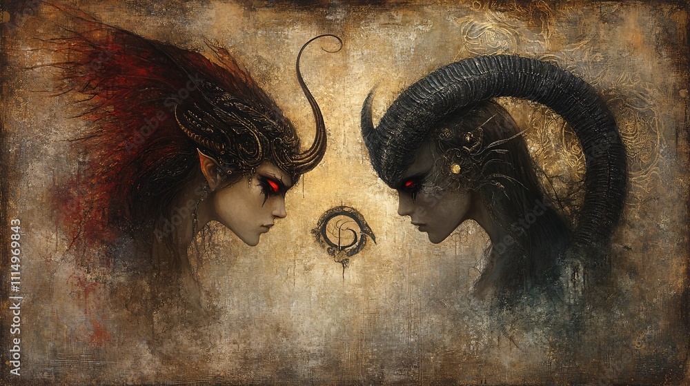 what if the ascii rorschach fairy Summoned ancient Viking in modern ...