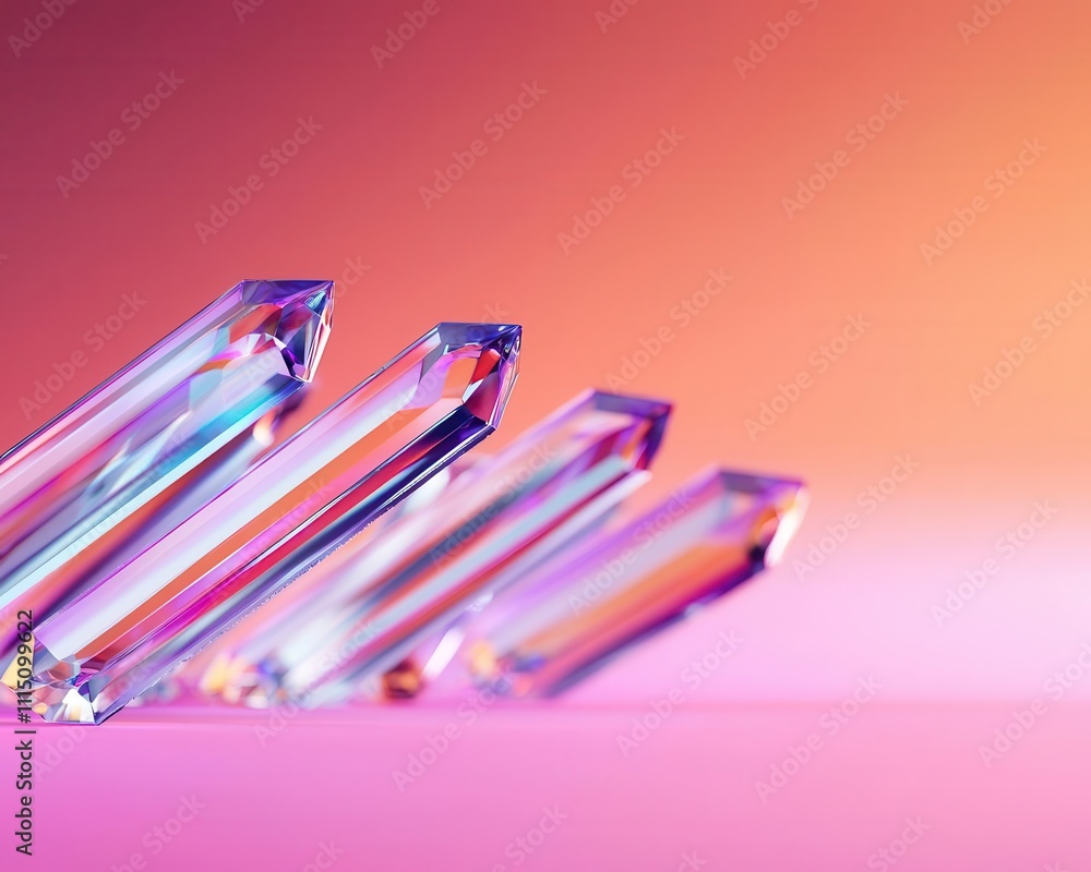 Visualization of synthetic crystals forming under high pressure ...