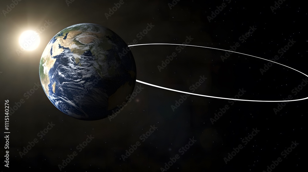 Earth axis diagram illustration showing the tilt of the Earth's ...