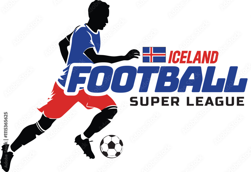 Iceland football league, Soccer ball, Football logo, Footballer Kick ...