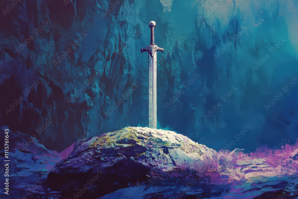 Sword In The Stone - Excalibur: King Arthur's Brave Knight and Ancient ...