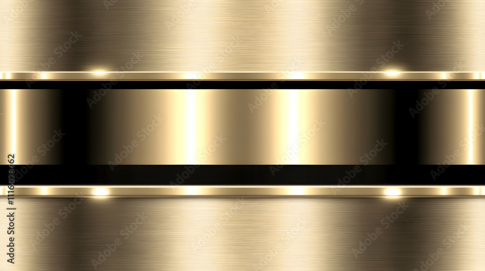 Abstract gold metallic texture background with brushed metal effect ...