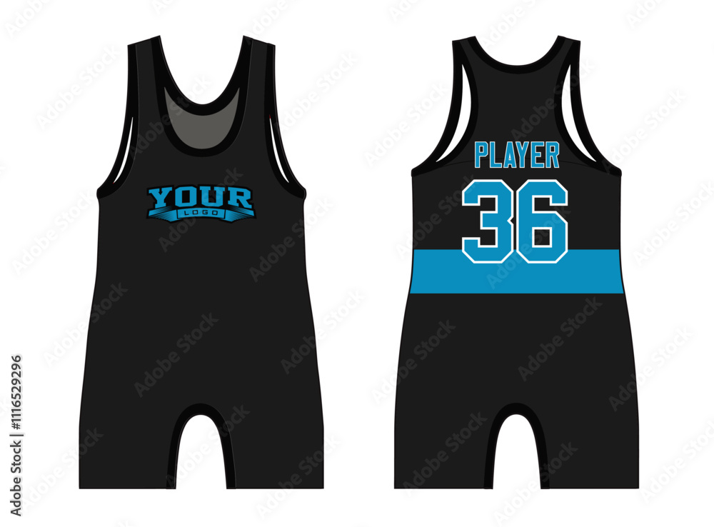Wrestling Singlets are designed with an elegant edgy and wild look ...