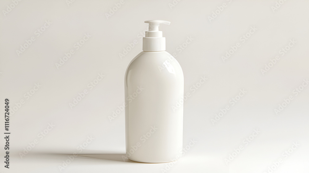 Unbranded container with dispenser for disinfector products ...