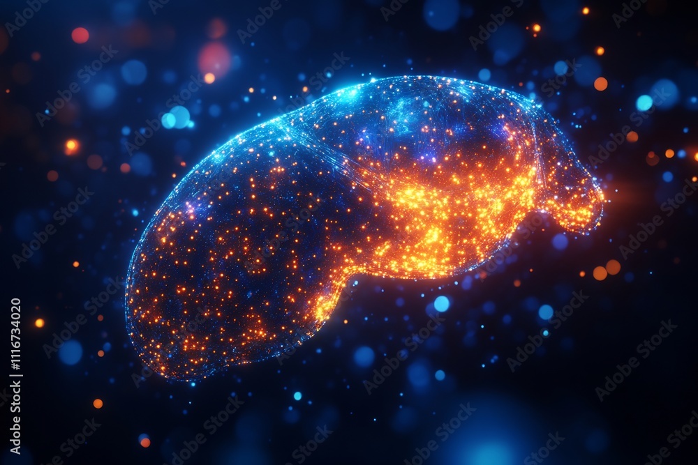 Liver diseases hepatology 3D digestive system visualization showing how ...