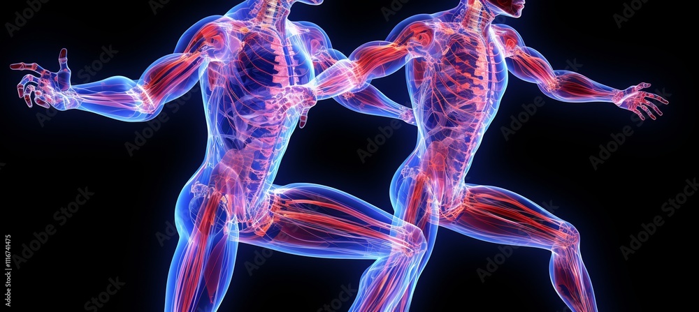 Musculoskeletal imaging low poly imaging tools visual showing how MRI ...