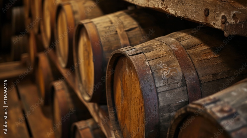 In the 19th century wooden barrels were often used to transport grain ...