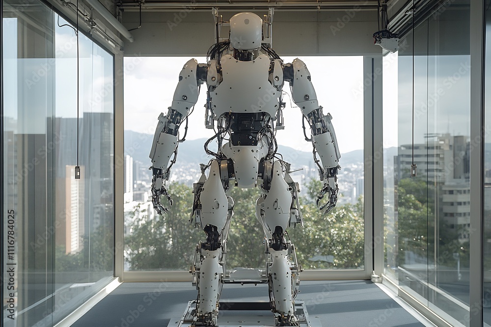 Ilustración de Stock Robotic mobility athletes recovery under ...