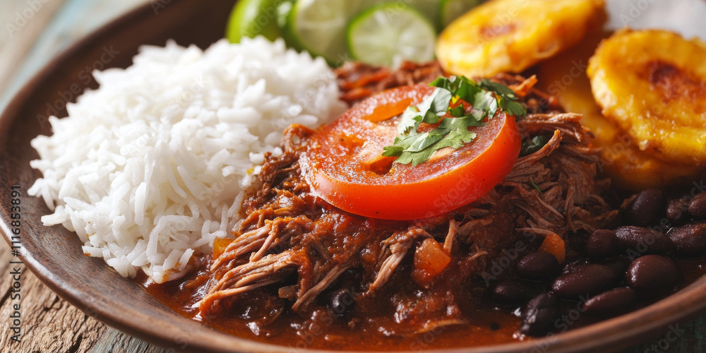 A hearty Cuban ropa vieja, with slow-cooked shredded beef in a rich ...