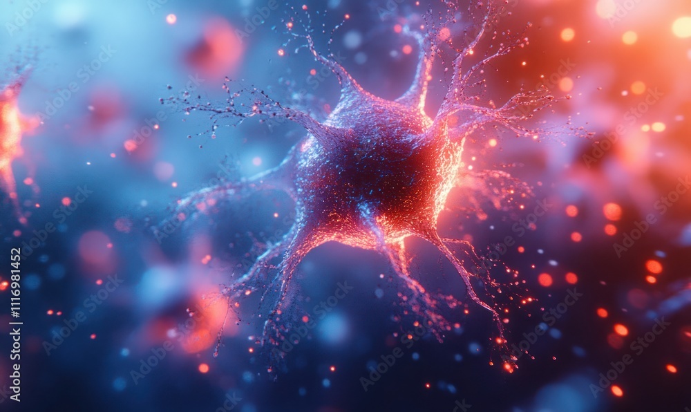 Epstein-Barr Virus Structure Illustration Infecting B Lymphocyte ...