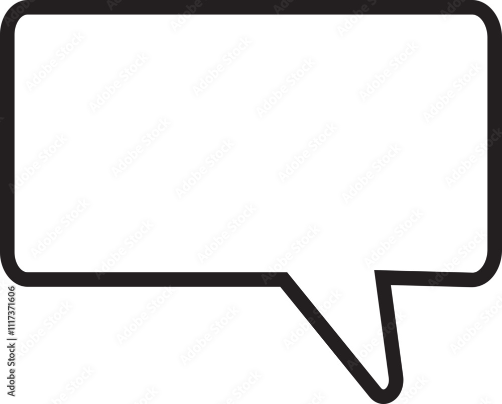 Pixel speech bubble icon. Text box Sticker for social network chats and ...