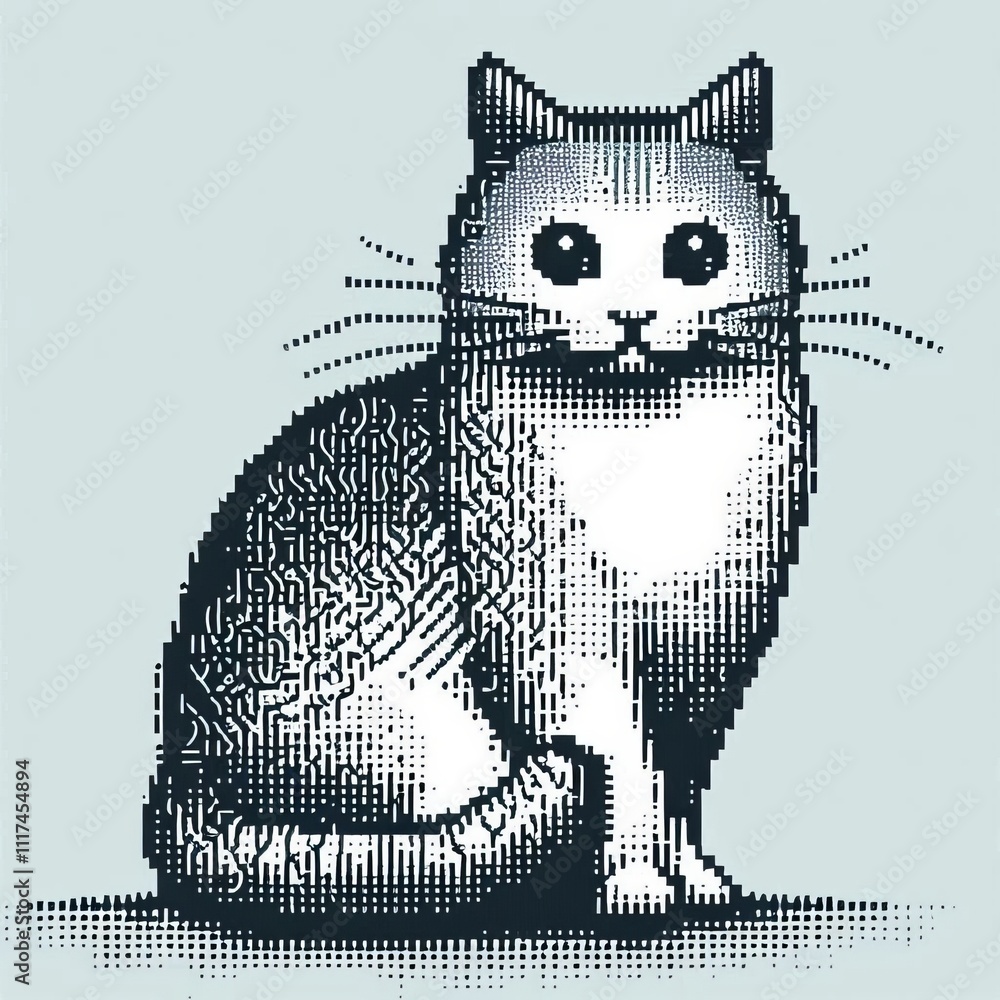 Ilustración de Stock 188 ASCII Cat A simple text based representation ...