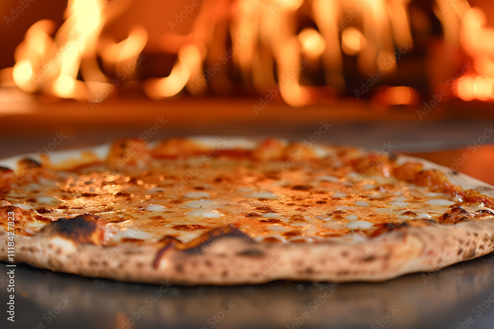 national pizza day celebration, savoring a warm, cheesy pizza on ...