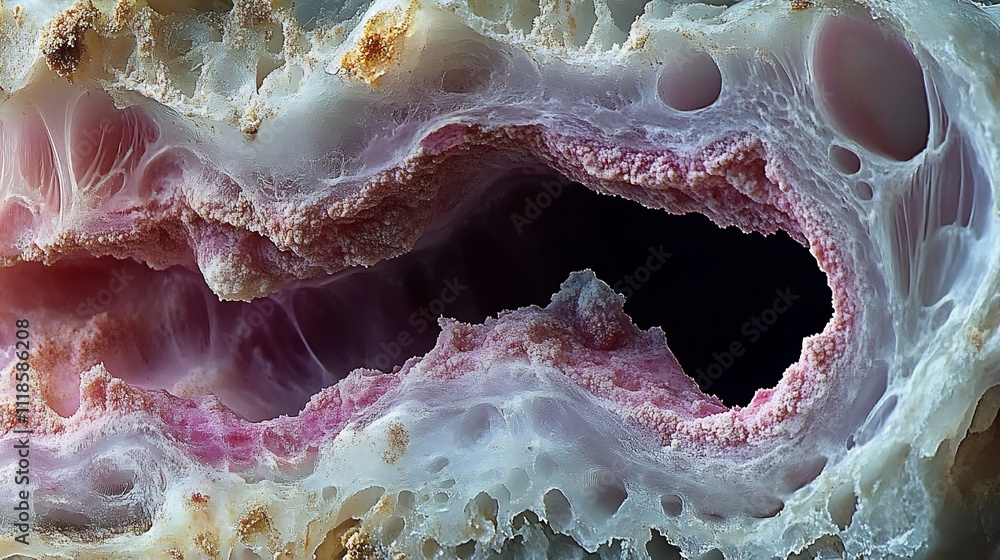 Taste buds papillae microstructure display highlighting surface of the ...