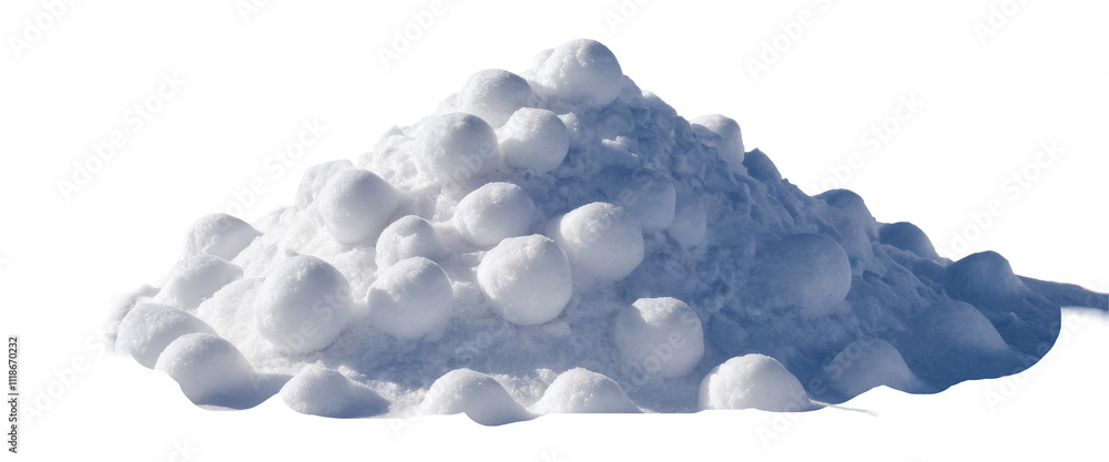 Pile of snow isolated on transparent background, Pile of snow PNG Stock ...