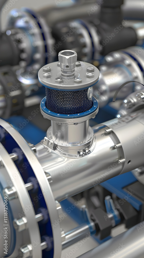 Illustrative Diagram of Wye Strainer Installation and its Component ...