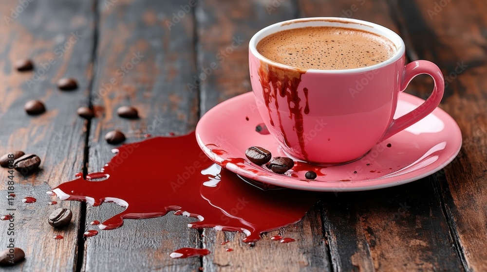 April Fool’s Day Pranks Fake spilled coffee cup surprise One main ... April Fool’s Day Pranks Fake spilled coffee cup surprise One main ...