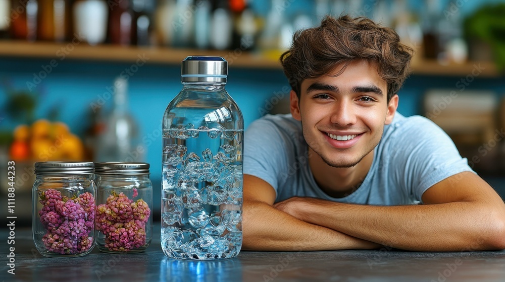 Biohacking Tools and Techniques A biohacker using a continuous glucose ...