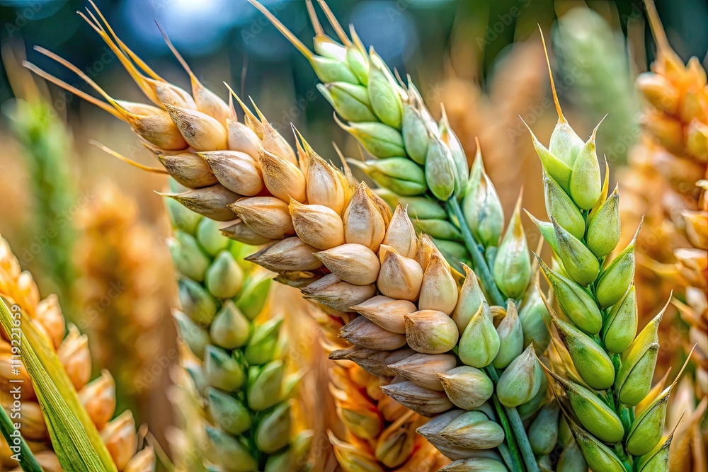 Fusarium Head Blight: Cereal Disease, Infected Wheat Heads, Microscopic ...