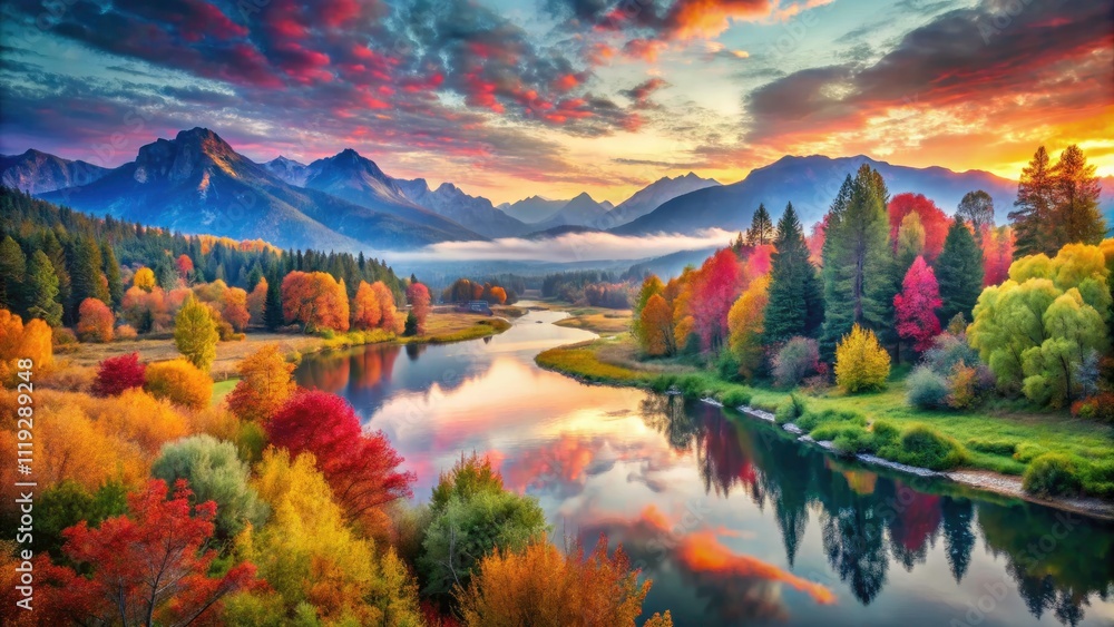 Resume CV Template Landscape Photography Background Design Ideas ...