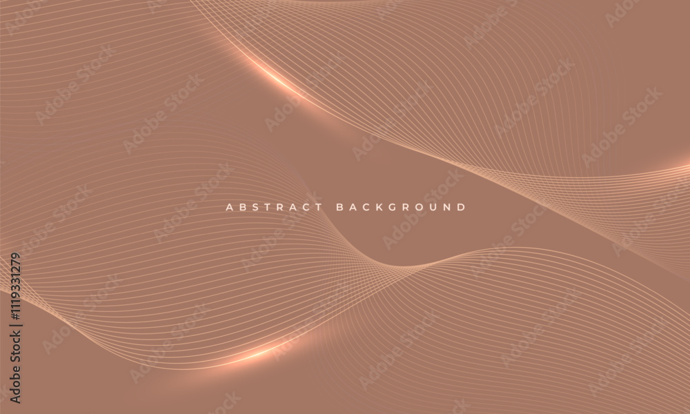 Mocha mousse color of the year 2025 abstract vector background with ...