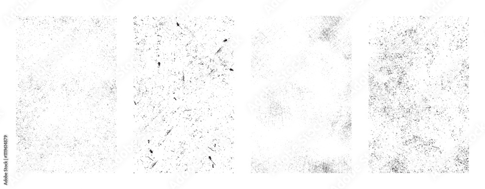 Overlay textures set stamp with grunge effect. Old damage Dirty grainy ...