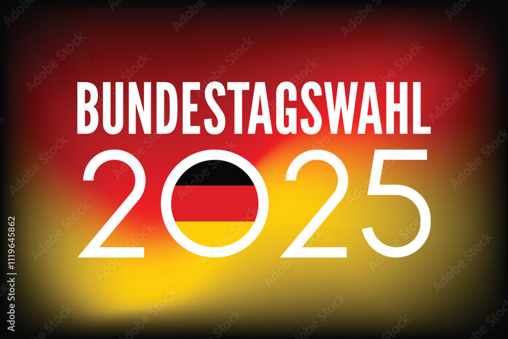 Bundestagswahl 2025 Deutschland (Federal elections in Germany 2025 ...