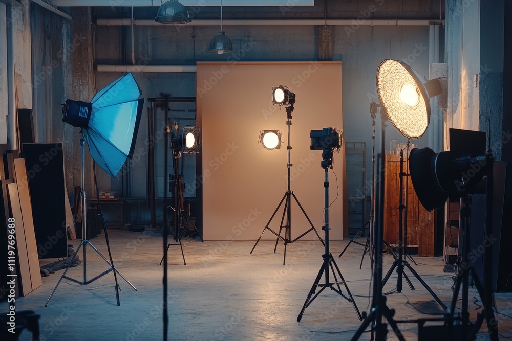 Professional lighting setup for studio photography creating stunning ...
