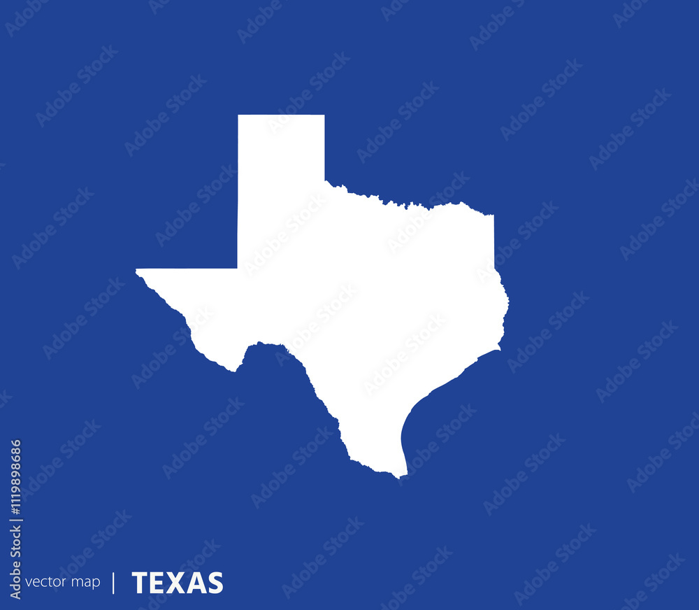 U.S states map. State of Texas vector map. you can use it for any needs ...