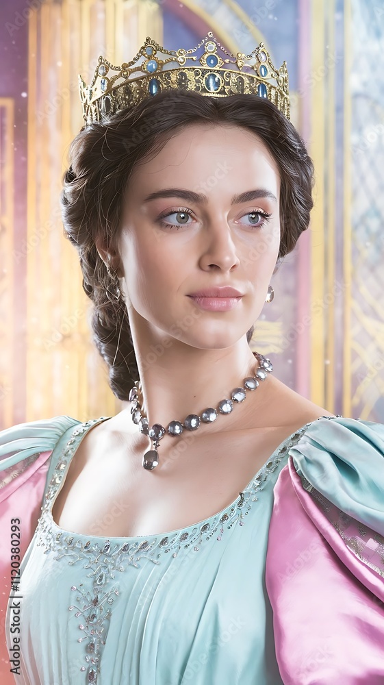 Beautiful queen Esther, biblical character. Woman in Attire, ancient ...