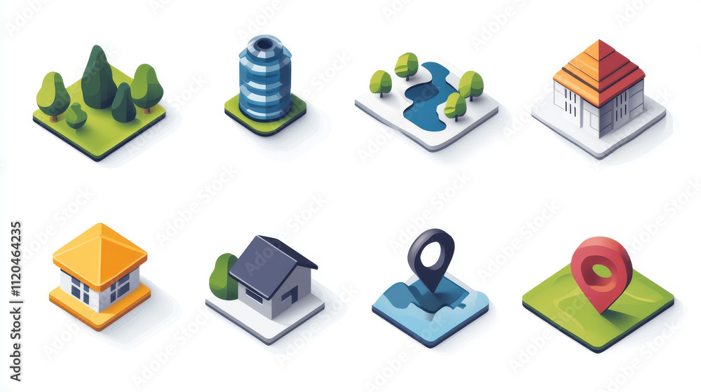 icon plot area in acres, square metres, kilometres, feet, yards, miles ...