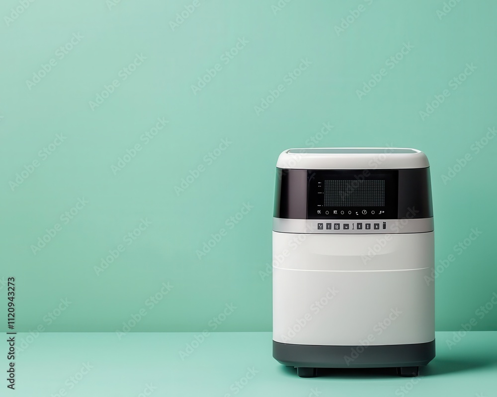 Detailed view of a thermal cycler used in polymerase chain reaction PCR ...