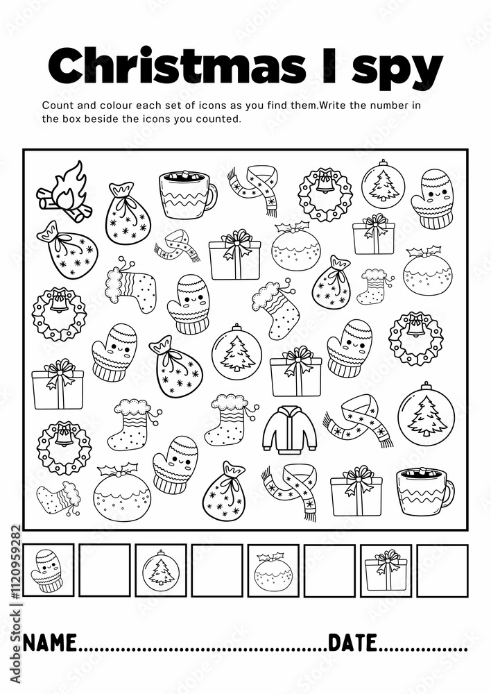 Perfect for building observation and counting skills while celebrating ...