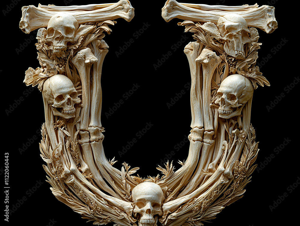 skeleton, bone, anatomy, osteology, skull, vertebrae, ribs, femur ...
