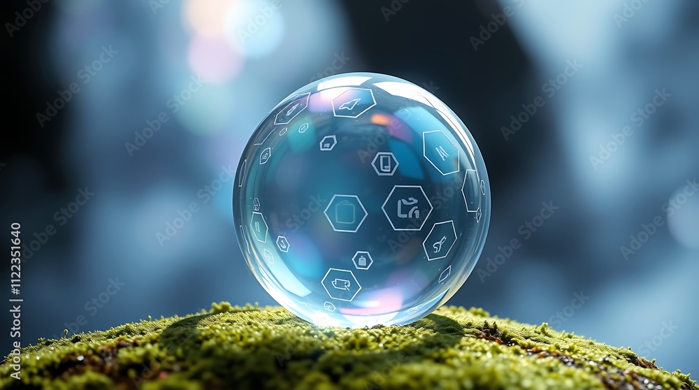 Green logistic or Sustainable transport. Sustainable global transport ...
