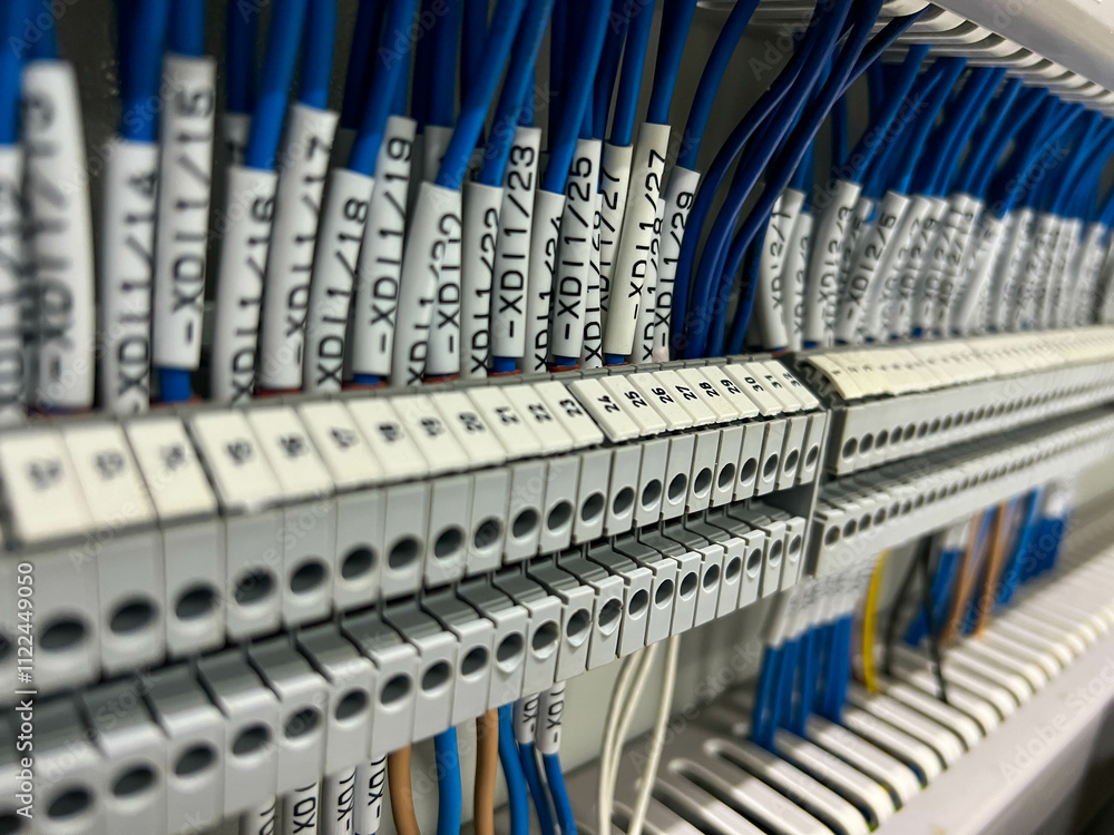 Electrical terminals for connecting the mounting wires in the control ...