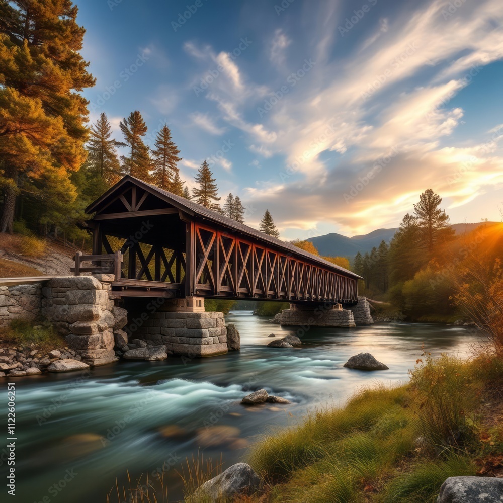 Bridgeport covered bridge at the south yuba river state park River ...