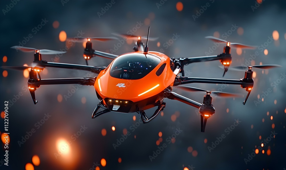 Autonomous Drone Combatting Wildfire, Aerial firefighting technology ...