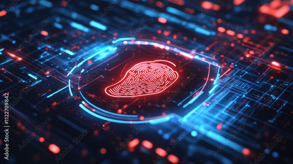 Artificial intelligence, robot, shield and lock with fingerprint ...