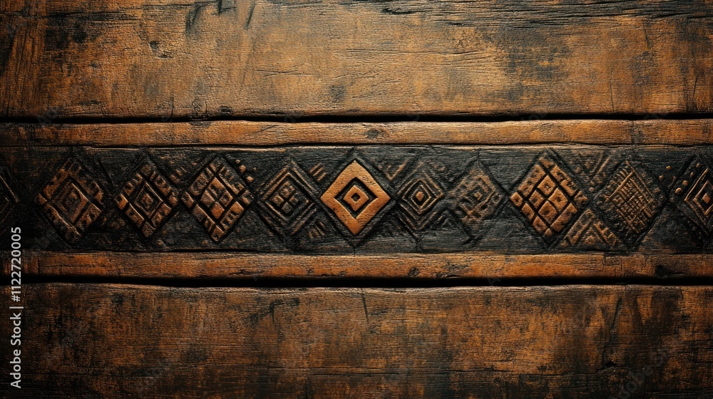 Heritage-inspired wood texture featuring handcrafted designs and ...