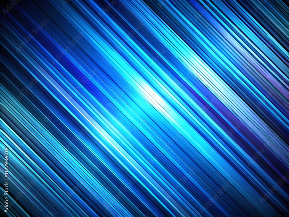 Fading Blue Diagonal Strips Over a Glowing Dark Background for Stunning ...