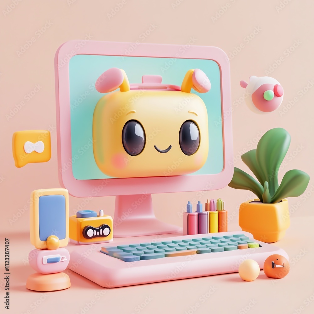 Digital Storyboard Artist Icon: Visual Story Planner illustration Stock ...