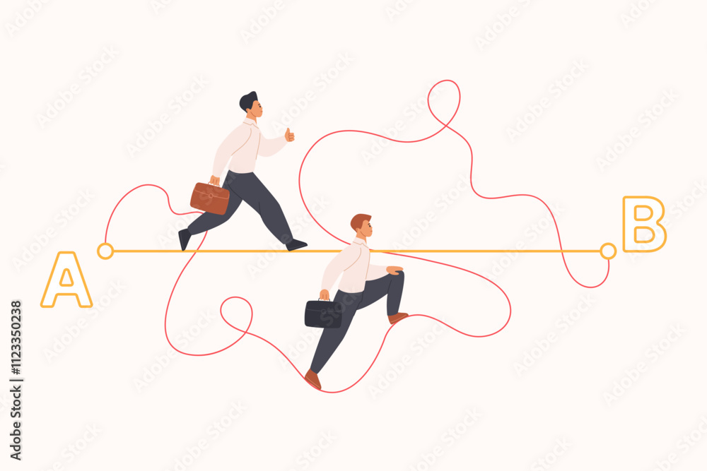 Easy way to solve complex problem, shortcut journey for goal, career ...